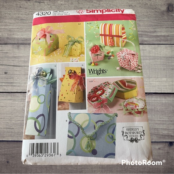 Simplicity | Other | Simplicity Pattern 432 Uncut Crafts Shirley ...